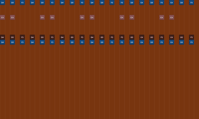 [DELTARUNE]Black Knife | Note Block World