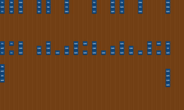 moonlight sonata 3rd movement | Note Block World